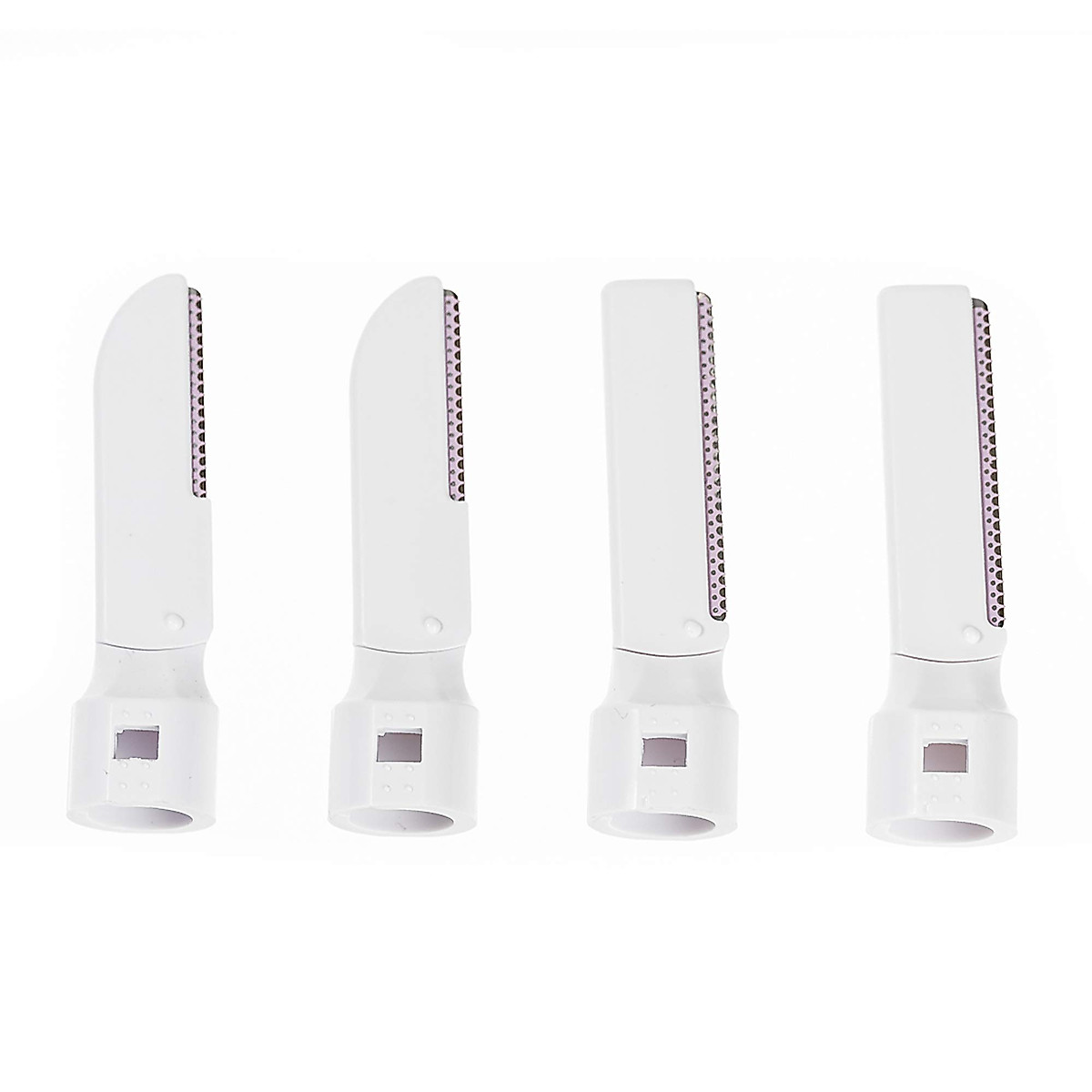 About Face Sonic Beauty-Wand Refill Blades for Exfoliating, 4 Pack â€“ Includes 2 Facial Blades & 2 Brow Blades