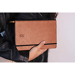 ACE Music Notebook | Leather Hardcover | Songwriting Journal | Staff Paper Notebook (Premium)