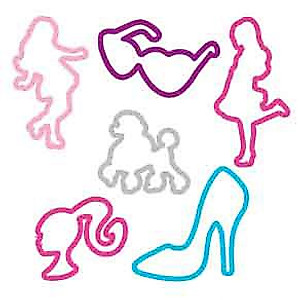 Silly Bandz Barbie 24pk