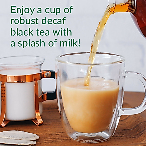 The Republic of Tea — Decaf British Breakfast Black Tea Tin, 50 Tea Bags, Environmentally- Friendly Decaffeinated Tea