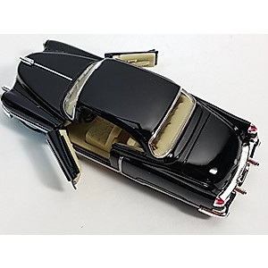 Kinsmart 1953 Cadillac Series 62 Black 2 Door Coupe 1/43 O Scale Diecast Car