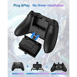 Paddles for Xbox One Controller,Strike Accessory Multifunctional Back Button Attachment for Xbox One Controller, Audio Port/2 Programming Back Buttons/Memory Function (NOT for Xbox Series Controllers)