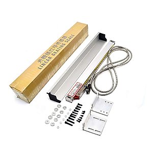 Digital Readout 5um Linear Scale 900mm Travel Length 36" Match DRO 2/3 Axis for CNC Milling Drill EMD Machine, DHL Ship, 4-7 Business Days