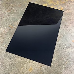 Pickguard Sheet Blank - 2 Ply Black - ACB2-10