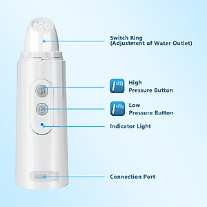 Portable Bidet, Travel Bidet, Rechargeable Portable Bidet for Women&Man, Mini Handheld Portable Bidet Sprayer with Travel Bag for Personal Cleaning | Essential for Babies and Postpartum