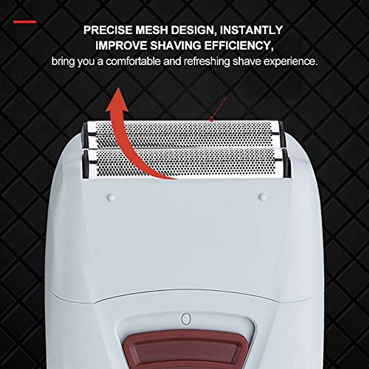 Electric Shaver, Electric Hair Trimmer Kit USB Rechargeable Reciprocating Electric Shaver Beard Trimmer Wet & Dry , Clean Brush for Beauty Salon Barber and Home Use