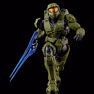 1000Toys Halo Infinite: Master Chief Mjolnir MK VI [GEN 3] 1:12 Scale Action Figure, Multicolor