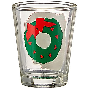 ICUP A Christmas Story Quote Badge Shot Glass 4-pack, Multicolor