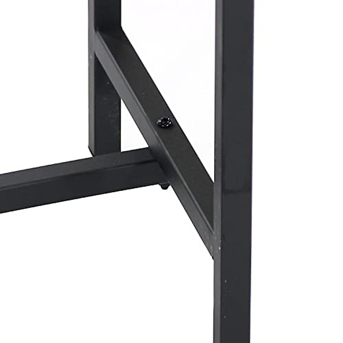 Sunnydaze Outdoor Curved Fire Pit Bench - Rustic Backyard Backless Powder-Coated Black Metal Mesh Garden, Patio, Porch and Deck Chair Seating - Set of 4