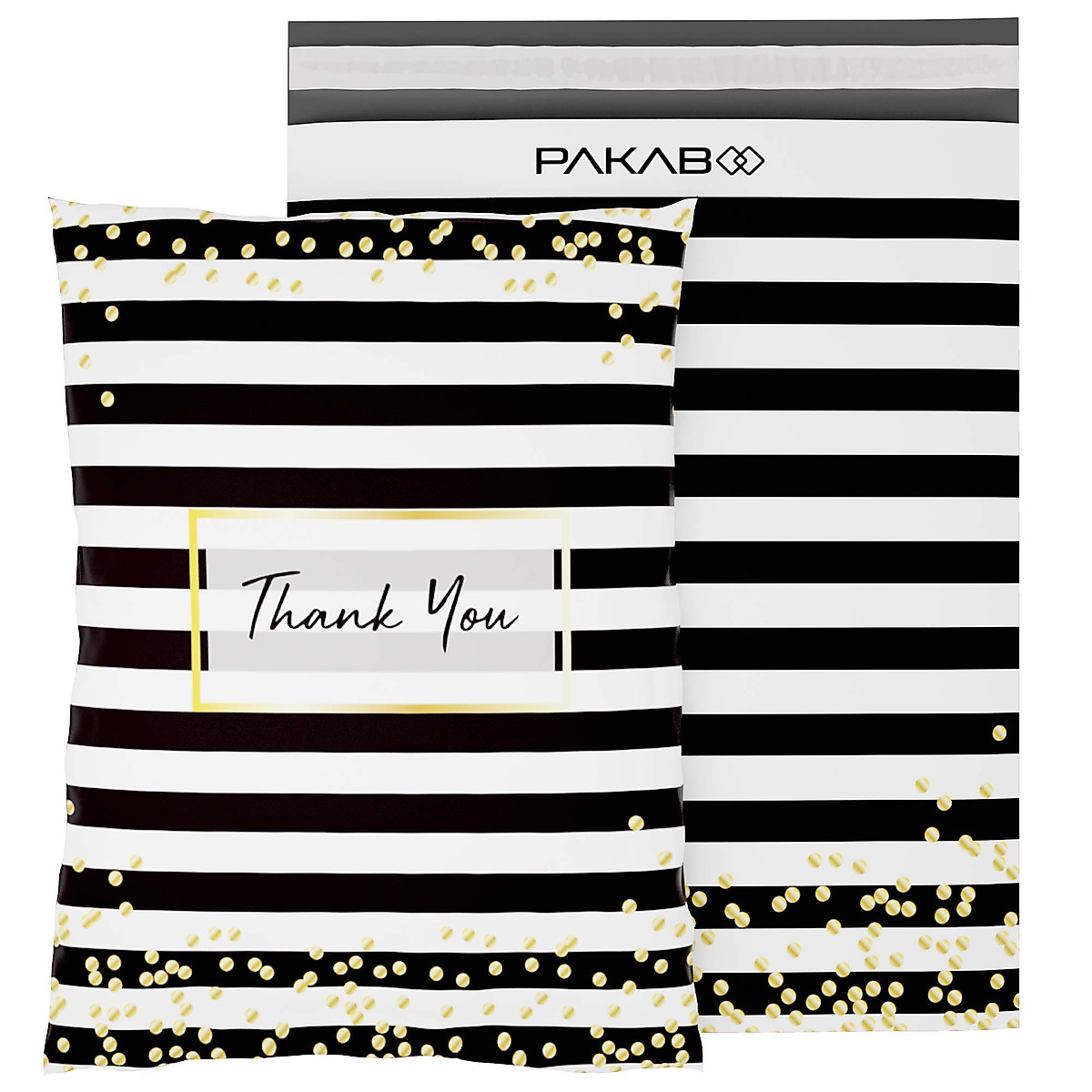 PAKABOO Poly Mailer Shipping Bags 10x13 Inch, 100 Pack, Non-Padded Envelopes with Tamper Proof Self-Seal, Cheetah Print Packaging