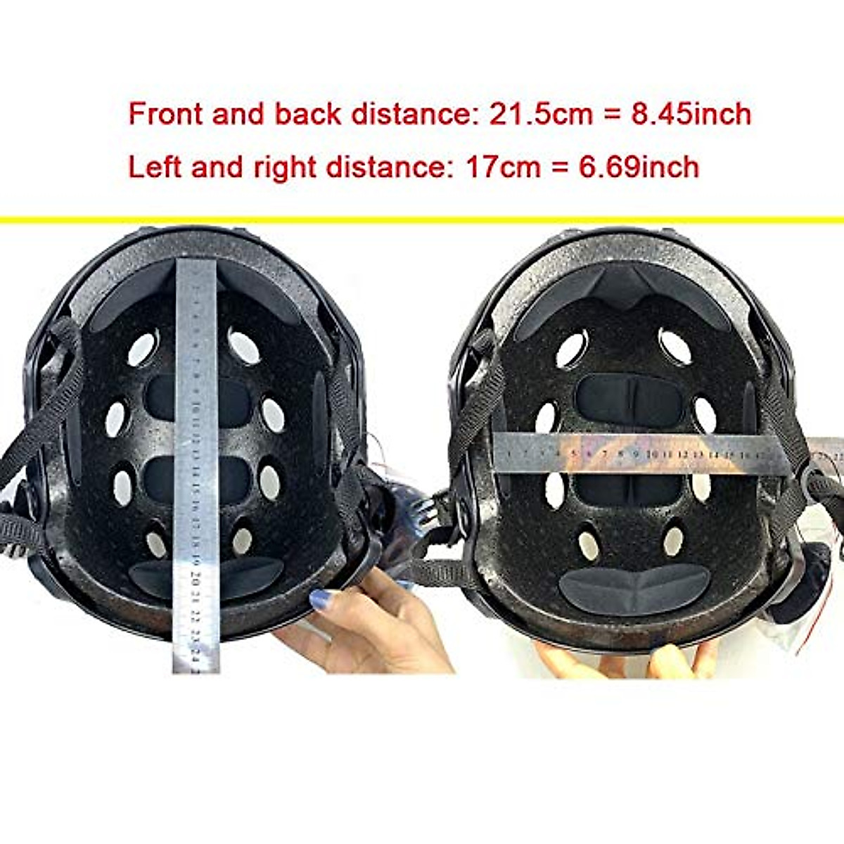 ATAIRSOFT PJ Type Tactical Paintball Airsoft Fast Helmet Black