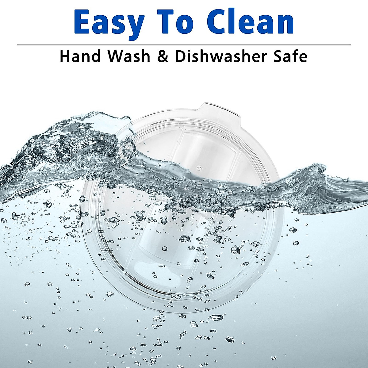 Amgkonp 4PACK Tumbler Replacement Lids 20oz,Spill proof Tumbler Lids for YETI Rambler,Old Style RTIC,SUNWILL and CIVAGO Coffee Tumble,BPA free