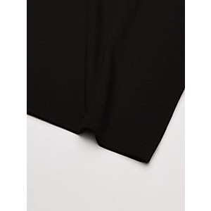 Lacoste Men's Short Sleeve Pima Jersey Interlock Regular Fit Polo, Black, X-Large