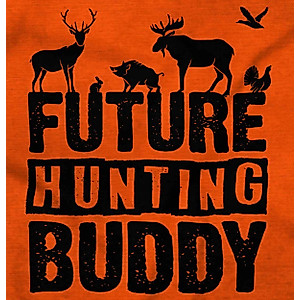 Brisco Brands Future Hunting Buddy Little Hunter Baby Romper Boys or Girls