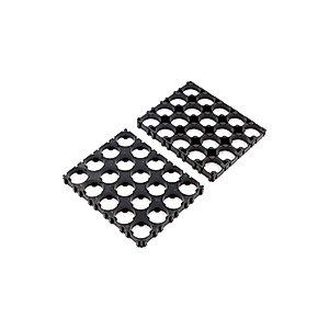 Bestol 3x5 Cell/4x5 Cell/2xCell/3xCell/18x6x50x1 Cell 18x6x50 Batteries Spacer Radiating Shell Plastic Heat Holder Bracket (20pcs 4X5 Cell)