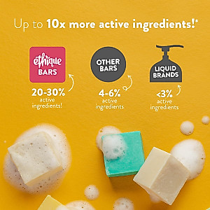 Ethique Discovery Pack for Dry Hair - Shampoo & Conditioner - Plastic-Free, Vegan, Cruelty-Free, Eco-Friendly, 3 Travel Bars, 1.59 oz (Pack of 1)