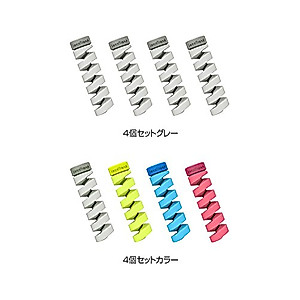 Lead Trend CP-0101 Twist Cable Protective Cover, Gray, Set of 4