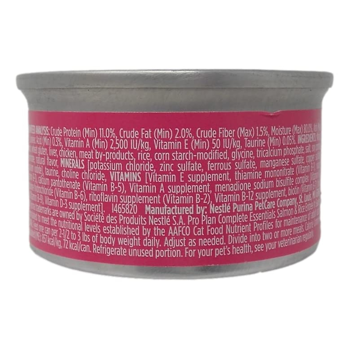 Purina Pro Plan Canned Wet Cat Food Entree 3 Flavor 6 Can with Catnip Toy Sampler Bundle: (2) Salmon Rice, (2) Turkey Rice, and (2) Chicken Pasta Spinach (3 Ounces)