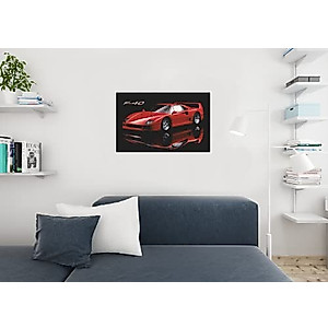 Studio B Ferrari F-40 24"x36" Art Print Poster