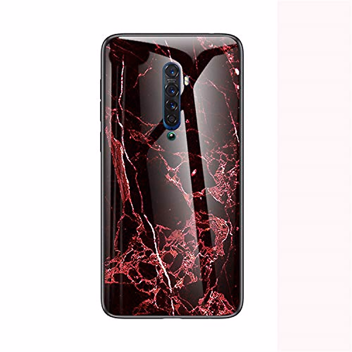 IVY Tempered Glass Marble Case for Oppo Reno2 Z Case - F