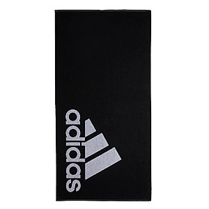 ADIDAS logo swim towel large 70 x 140 cm [black]