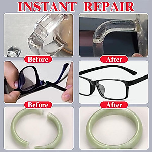 Glass Glue, CA Super Glue for Plastic, Crazy Glue Clear, Instant Strong Glue for Wood, Glass, Ceramic, Metal, Plastic, Rubber, DIY Craft, 20g (1)