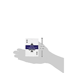 Brybelly Single Blue Deck, Standard Playing Cards (Wide Size, Regular Index)