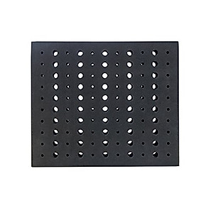 POWERTEC 71046 Router Bit Tray for 110 Bits, 1-5/16” Thick, 50 1/2 inch and 60 1/4 inch Shank Router Bits,Black