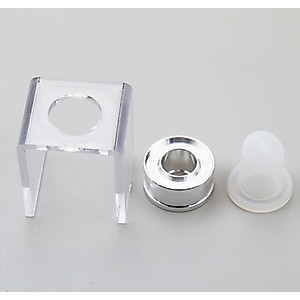 3 Set DIY Lipstick Mold Set Silicone Lipstick Making Mould Lip Balm Maker Cosmetic DIY Mold for 12.1mm Lipstick Tube