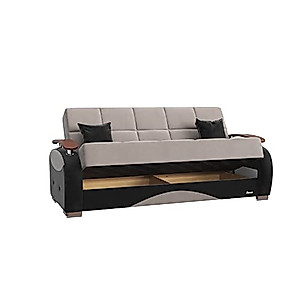 Ottomanson Yafah Collection, Sofabed, Grey