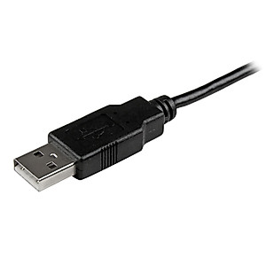 StarTech.com 3m 10 ft Long Micro-USB Charge-and-Sync Cable -M/M - USB to Micro USB Charging Cable - 24 AWG (USBAUB3MBK) Black
