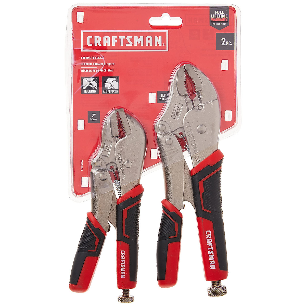 CRAFTSMAN Locking Pliers, 2Piece Fast Release Set (CMHT81727)
