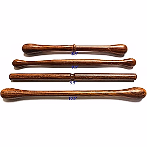 4 DEURA ROSEWOOD Irish Celtic BODHRAN Drum Tippers Beaters