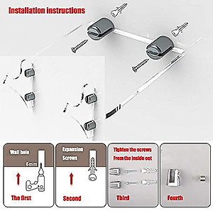 QIXIN Lightsaber Rack Wall-Mounted Lightsaber Rack Lightsaber Wall-Mounted Wall Mount Wall Mount Bracket-Includes Hardware