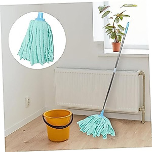 Alipis 4pcs Vintage Mop Head Steam Cleaner Mop Floor Steamer Mop Microfiber Spray Mop Washable Mop Pad Steam Mop Pad Commercial Cut End Cotton Mop Cloth Mop Head Mop Replacement Head Mops