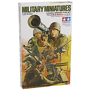 Tamiya Models US Machine Gun & Mortar Team