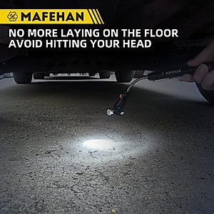 MAFEHAN Magnetic Pickup Tool, Telescoping Magnetic 3 LED Flashlight with Extendable Neck up to 22 Inches, Gifts for men, Dad, Husband or Women, Cool Gadgets for Men as Unique Birthday Christmas Gifts