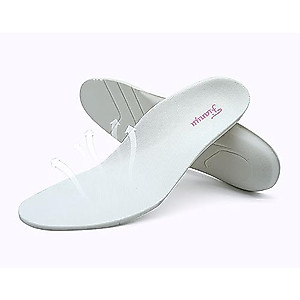 Ybberik Ladies' Anti-Skid Waterproof Golf Shoes with Spikes for Women White