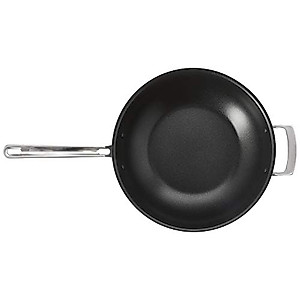 VIKING Culinary Hard Anodized Nonstick Chef Pan, 12 Inch, Includes Glass Lid & Ergonomic Stay-Cool Handle, Dishwasher, Oven Safe, Works on All Cooktops including Induction