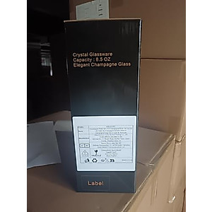 PARACITY Mr and Mrs Wedding Champagne Flutes Set of 2, Bride and Groom Champagne Glasses, Bridal Shower Gifts, Engagement Gift, 8.5oz/250ml