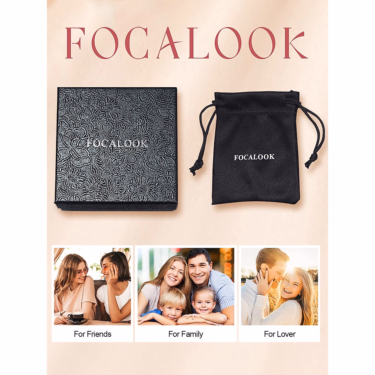 FOCALOOK Rhinestone Earrings for Women Sparkly Prom Earrings Long Dangle Drop Iridescent Earrings