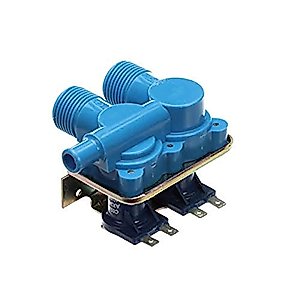 Milnor 96P060B71 Dual Coil Solenoid Valve, 3/4" In-1/2" Hose Out, 240V
