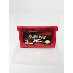 Game Box Card Compatible Ruby GameBoy GBA GAME CARD（US Version）