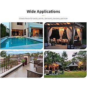 FDW Wicker Bistro Rattan Chair Conversation Sets for Yard Lawn Balcony Poolside Backyard,Black