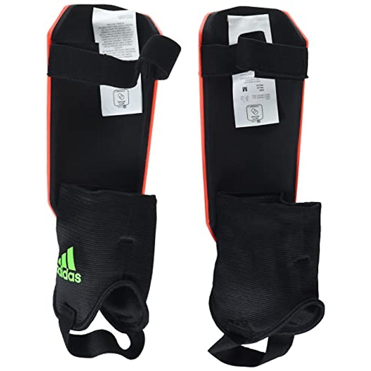 Unisex-Adult Match Predator Shin Guard Solar Red/Team Solar Green/Team Solar Green Medium