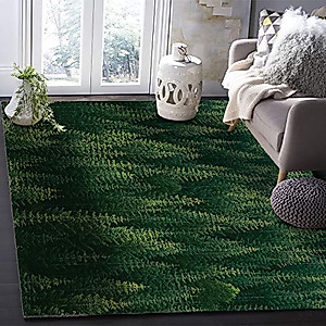2' x 3' Forest Area Rug, Green Natrual Landscape Beautiful Tree Outdoor Indoor Washable Carpet Area+Rug for Living Room, Kids/Boys/Girls Bedroom, Bathroom, Classroom, Kitchen, Hallway, Throw Floor Mat