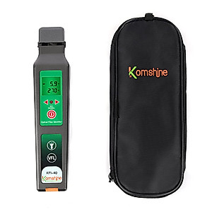 New Optical Fiber Identifier Komshine KFI-40 Fiber Detector with 10mw VFL Function, LED Display