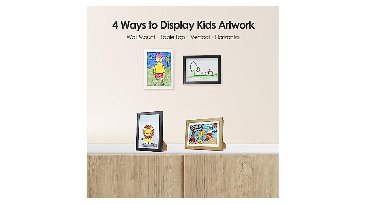 Funchi Kids Art Frame - Changeable Display & Storage