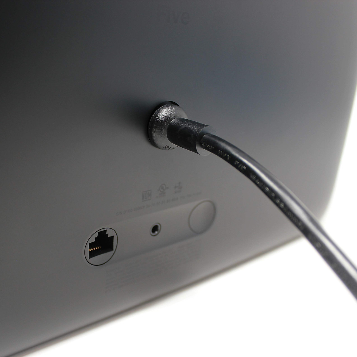 Vebner 12-Foot Power Cord Compatible with Sonos Five, Sonos Play 5, Sonos Beam, Sonos Arc, Sonos Amp, Sonos Playbase, Sonos Sub Gen 3 and Sonos Sub Mini - Black