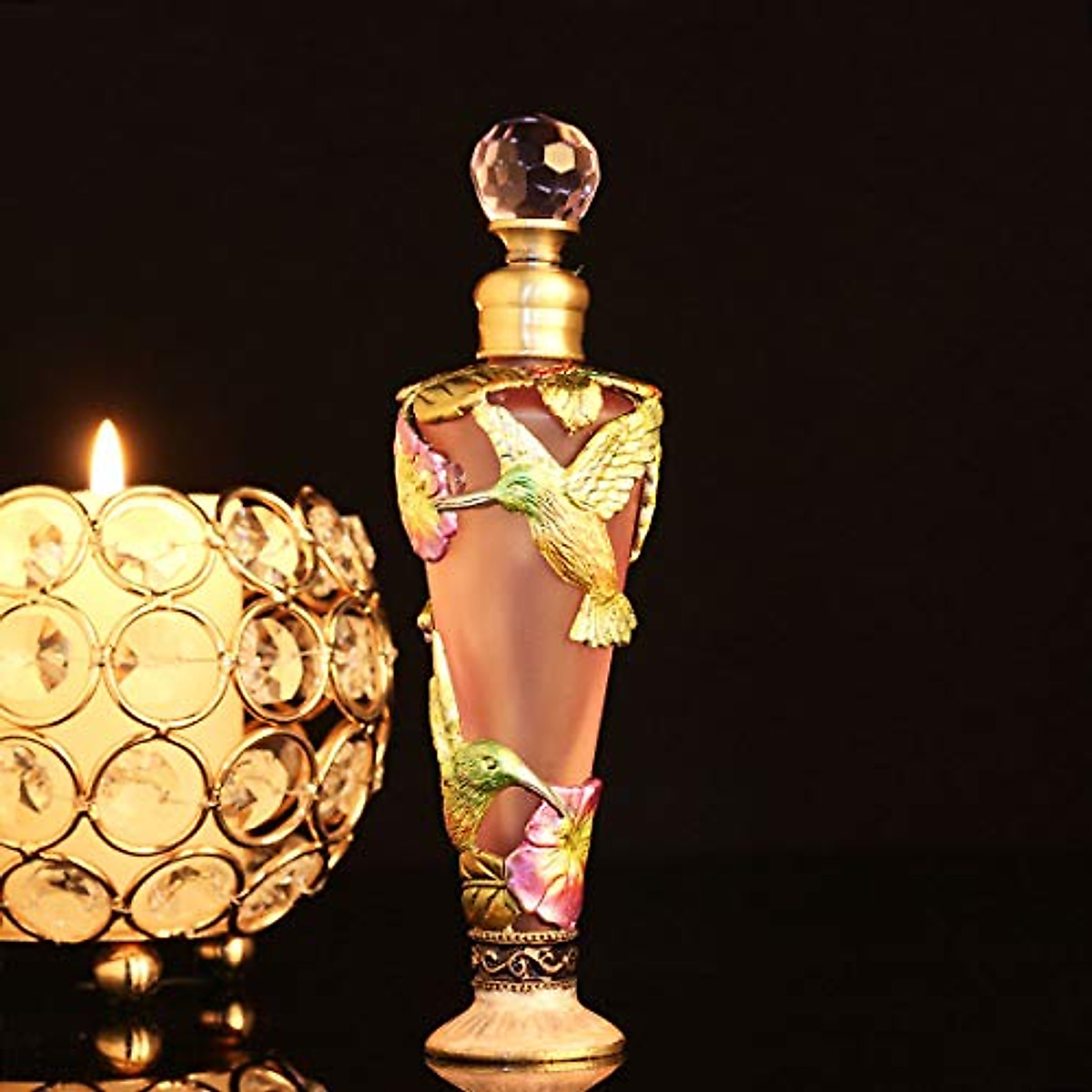 Yu Feng Hummingbird Perfume Bottle - Elegant 35ML Vintage Design